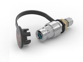 Hydrogen receptacle for fuel cell cars – WEH